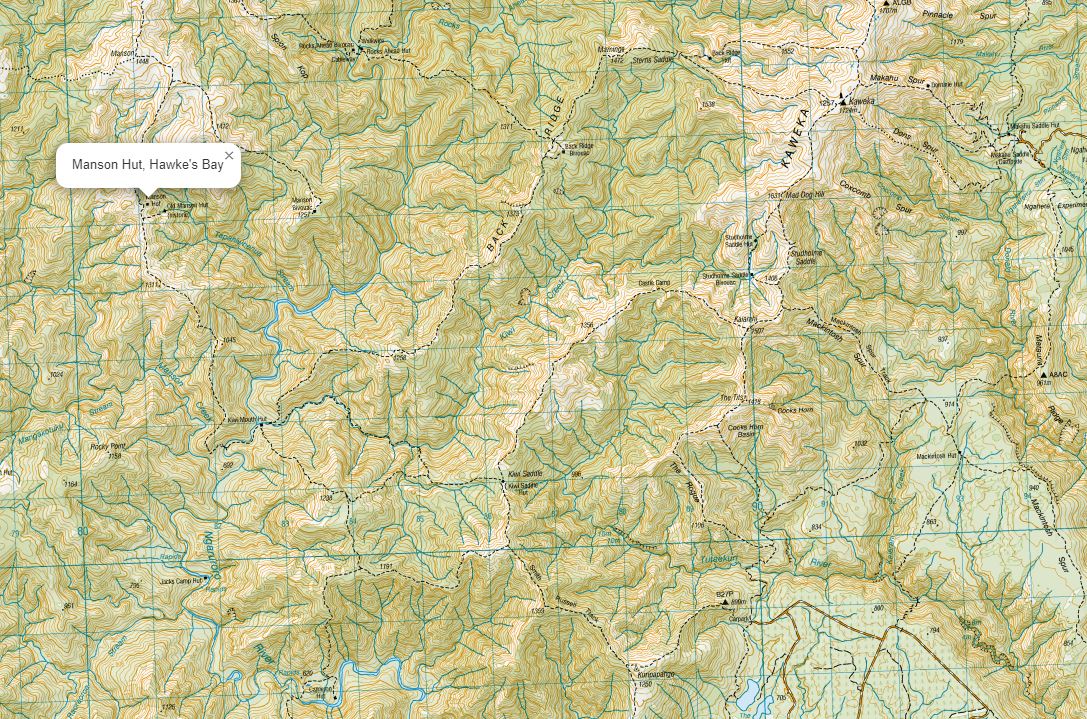 3102 Kaweka - Manson Country-Tairawhiti / Hawkes Bay